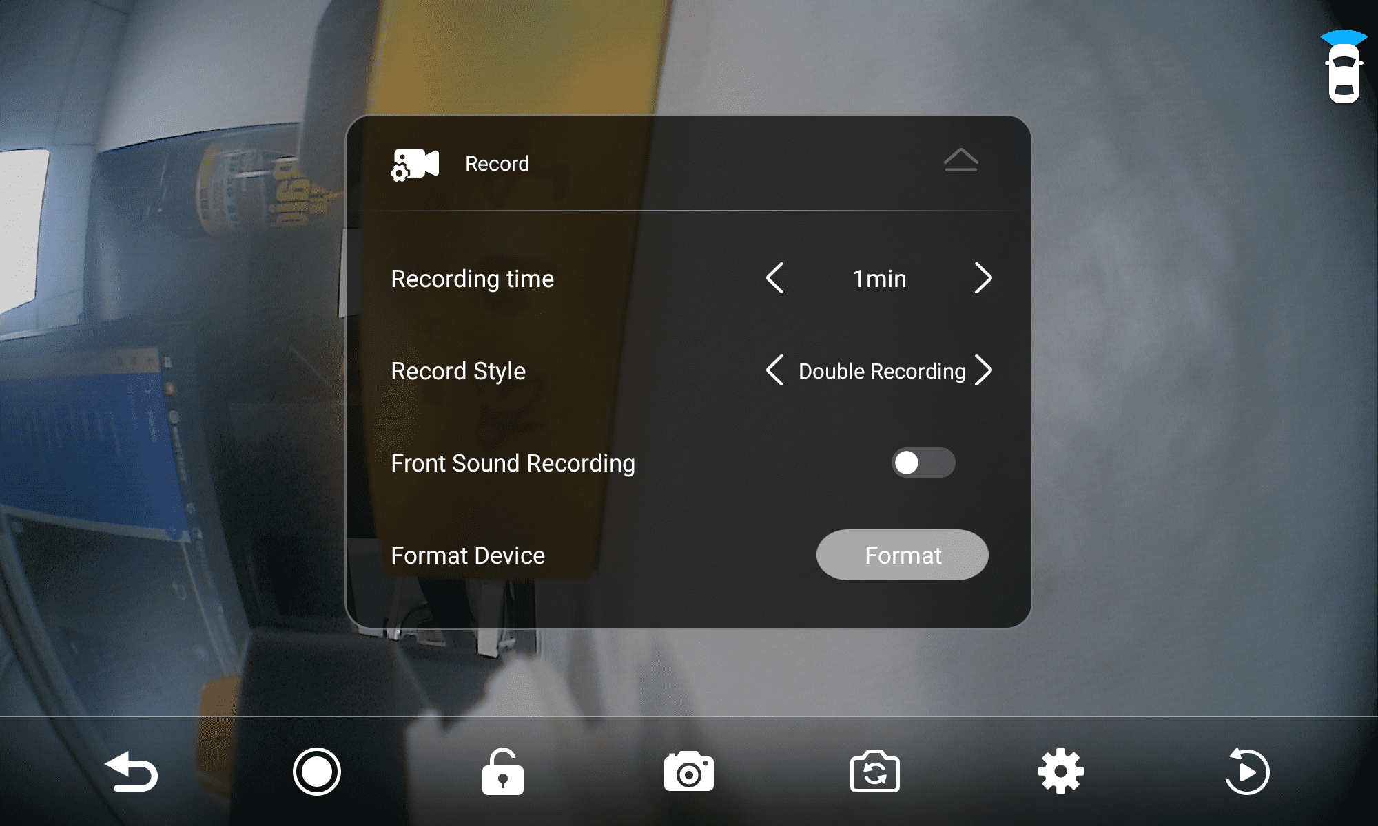 Front camera connection instructions-前视接线说明 | DUDUAUTO